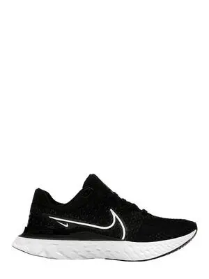 Nike React Infinity Run Flyknit 3in - Black/white