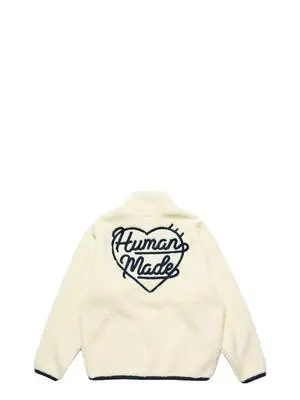 HUMAN MADE Boa Fleece Pullover - White