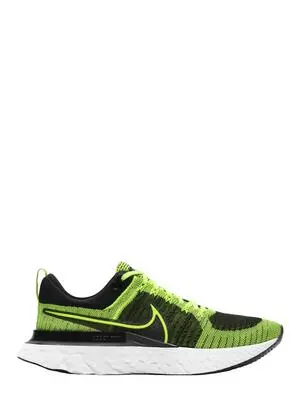 Nike React Infinity Run Flyknit 2 - Volt/black