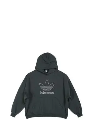 Balenciaga X Adidas Large Fit Hoodie - Green