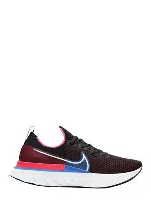 Nike React Infinity Run Flyknit - Black/red Orbit/photo Blue