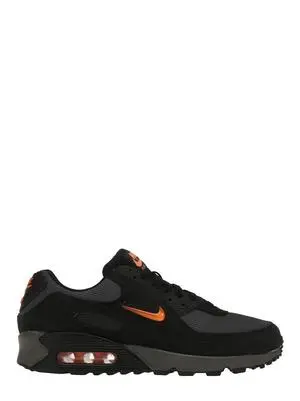 Nike Air Max 90 Jewel Sneakers Black/iron Grey/safety Orange