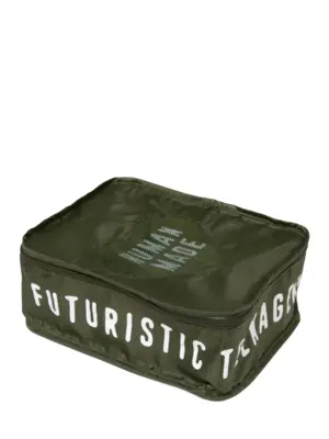HUMAN MADE Gusset Small Case - Olive Drab