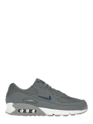 Nike Air Max 90 Jewel Sneakers Cool Grey/deep Royal Blue/light Smoke Grey