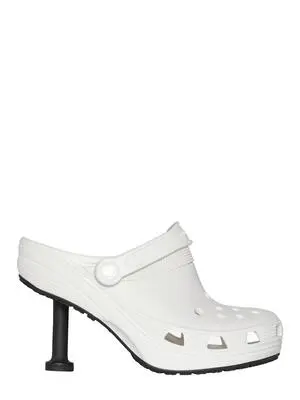 Balenciaga X Crocs Madame 80mm Clogs - White