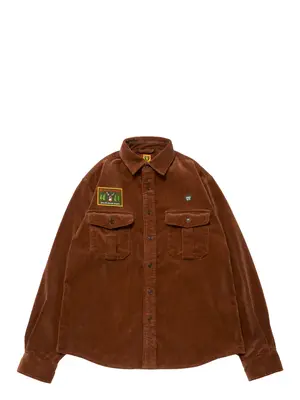 HUMAN MADE Corduroy Workshirt - Brown