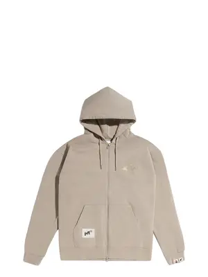 A BATHING APE X Highsnobiety Full Zip Hoodie - Beige
