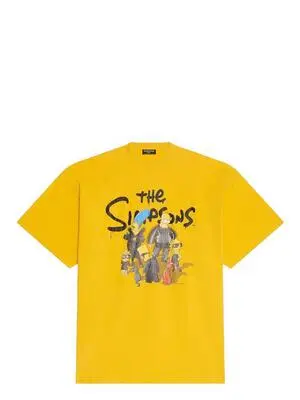 Balenciaga X The Simpsons Oversized T-shirt - Yellow