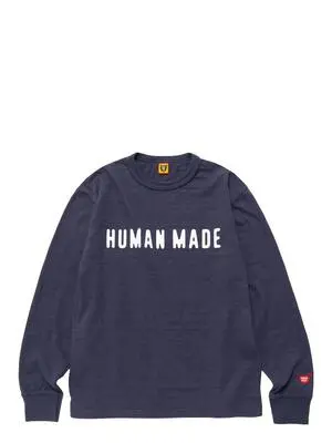 HUMAN MADE Classic Long Sleeve T-shirt - Navy Blue
