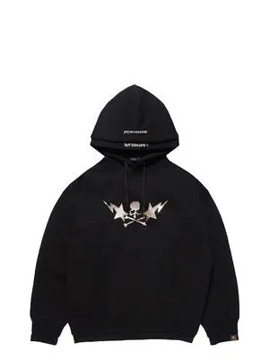 A BATHING APE X Mastermind Japan Layered Pullover Hoodie - Black