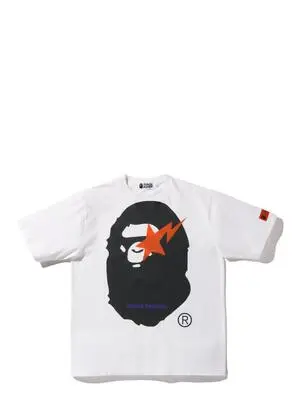 A BATHING APE X Heron Preston Relaxed Fit Tee Shirt - White
