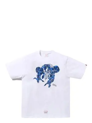 A BATHING APE X Marvel Comics Venom Tee Shirt - White