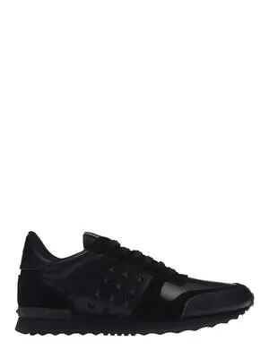 Valentino Garavani Rockstud Rockrunner Sneakers - Black