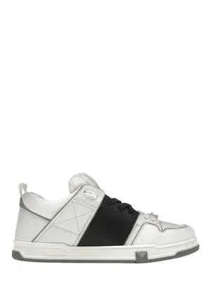 Valentino Garavani Open Skate Sneakers - White/black/grey