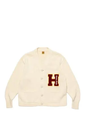 HUMAN MADE Low Gauge Knit Cardigan - White
