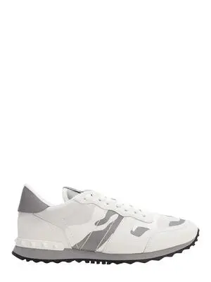 Valentino Garavani Rockrunner Sneakers - White/grey