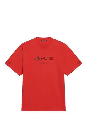 Balenciaga X Playstation Boxy T-shirt - Red