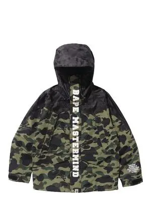 A BATHING APE X Mastermind 1st Camo Snowboard Jacket - Green