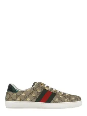 Gucci Ace Supreme Bees Sneakers - Beige