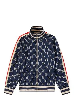 Gucci All Over Gg Track Jacket - Caspian