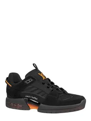 LOUIS VUITTON X Lucien Clark A View Sneakers - Black/orange