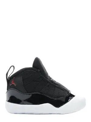 JORDAN 11 Crib Bootie 7210 - Black/varsity Red/white