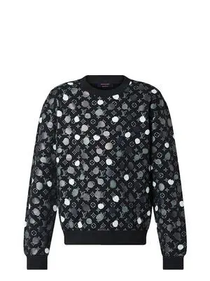 LOUIS VUITTON X Yayoi Kusama Infinity Dots Sweatshirt - Black