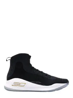 Under Armour Under Armour Curry 4 Basketball Shoes Black/white/metallic Gold