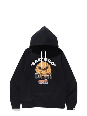 A BATHING APE X Naruto Pullover Hoodie - Black