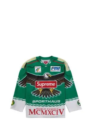 Supreme Eagle Moto Jersey - Green