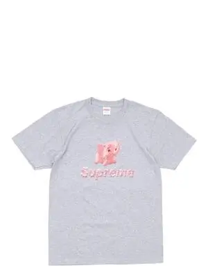 Supreme Elephant Tee Shirt - Grey