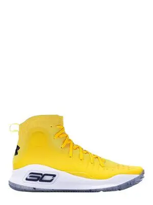 Under Armour Under Armour Curry 4 Calin High-Top Sneakers Yellow/blue