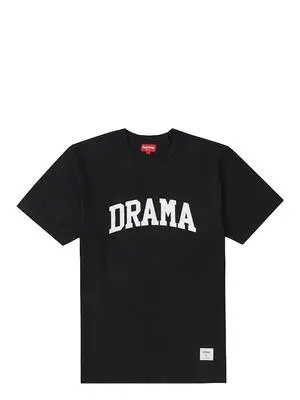 Supreme Drama Short Sleeve Top - Black