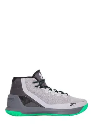Under Armour Curry 3 Matter Athletic Sneakers - Grey/black/green