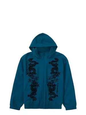 Supreme Dragon Print Track Jacket - Teal