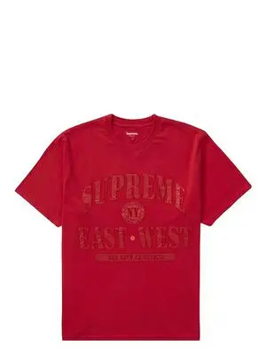 Supreme East West Short Sleeve Top - Red