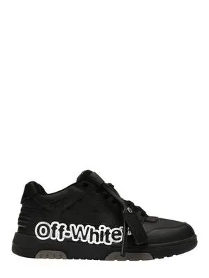 Off-White Out Of Office Ooo Low-top Sneakers - Black/white