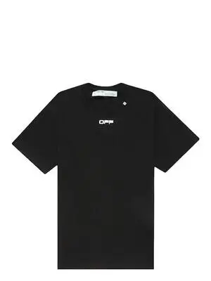 Off-White Oversized Fit Caravaggio Arrows T-shirt - Black
