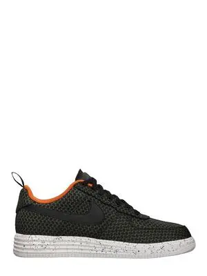 Nike Lunar Force 1 Low Sneakers - Black/medium Olive