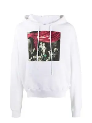 Off-White Caravaggio Painting Hoodie - White/black