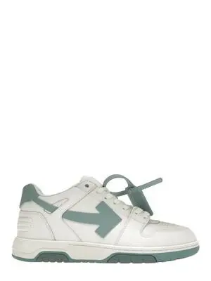 Off-White Out Of Office Low Top Sneakers - White/celadon