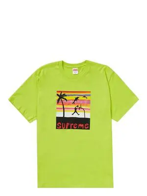 Supreme Dunk Tee Shirt - Bright Green