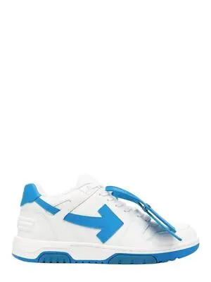 Off-White Out Of Office Ooo Low Sneakers - White/blue