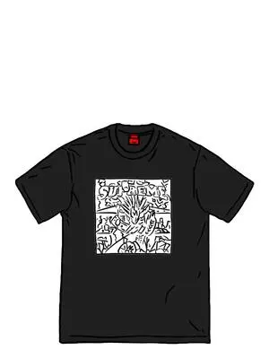 Supreme Dragon Tee Shirt - Black