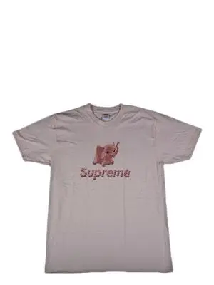 Supreme Elephant Tee Shirt - Pink