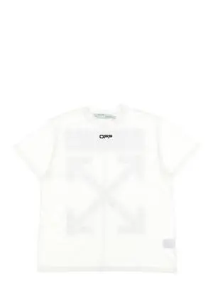 Off-White Off Oversized Fit Airport Tape T-shirt - White