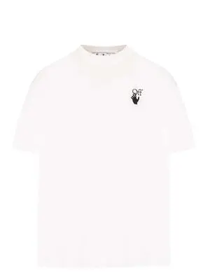Off-White Oversized Marker Arrow T-shirt T-shirt - White Red
