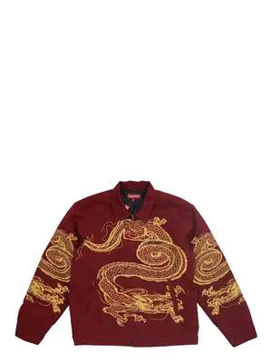 Supreme Dragon Work Jacket - Red
