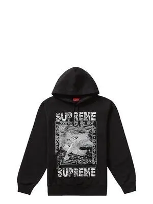 Supreme Doves Hooded Sweatshirt - Black