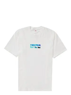 Supreme Emilio Pucci Box Logo Tee Shirt White/blue